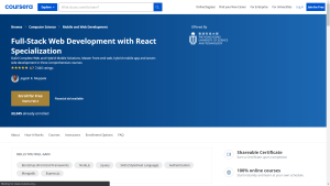 Best Full Stack Developer Course with Certification In 2023