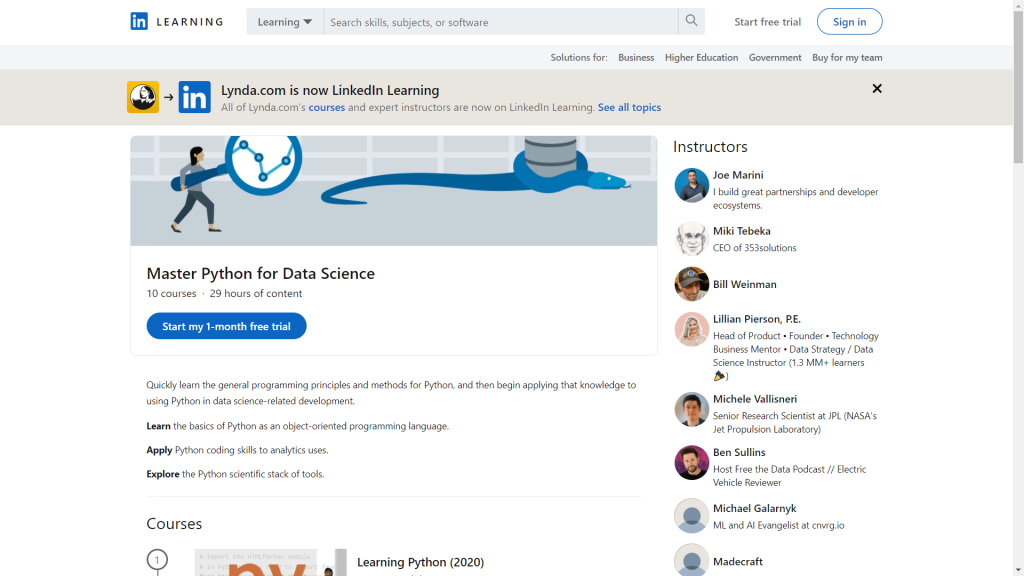 Best Online Python Course From Top Universities [2023]