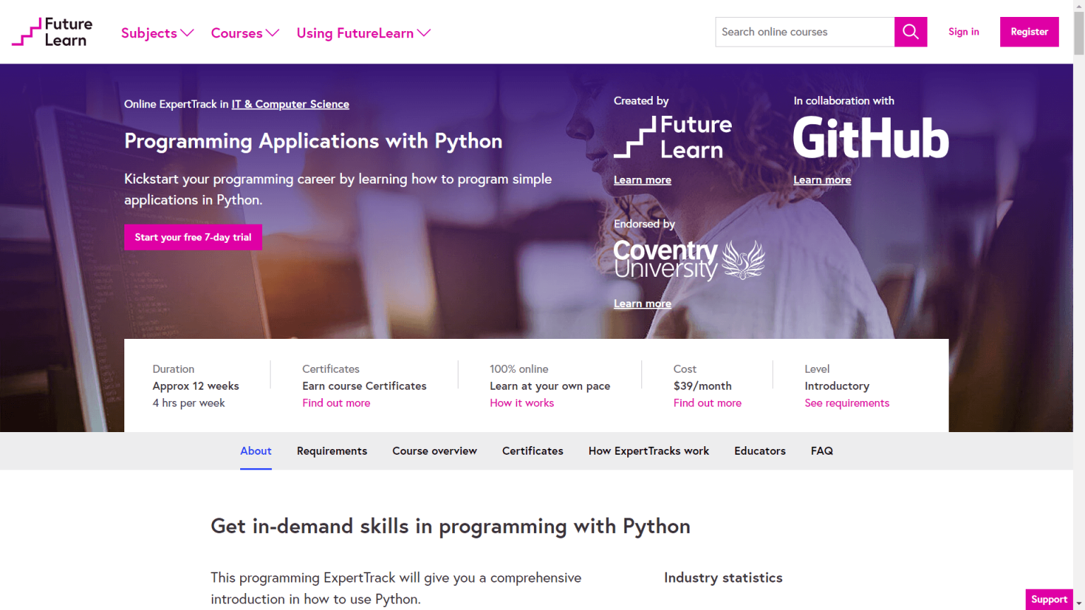 Best Online Python Course From Top Universities [2023]