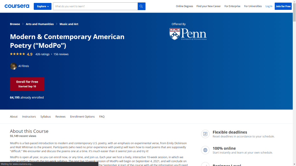 Best Online Poetry Classes: Learn to Create Beautiful Poems